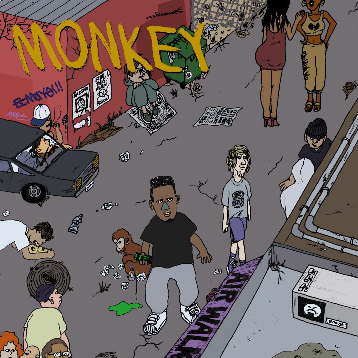 OMSBが新作EP『MONKEY』を5/7にリリース | block.fm